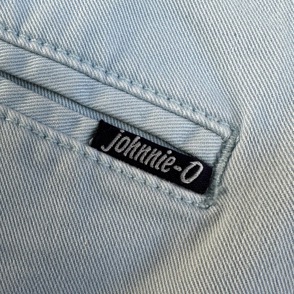 johnnie-O | Shorts | Johnnieo Mens Light Blue Flat Front Cotton Stretch ...